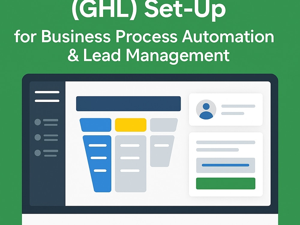 GoHighLevel (GHL) Set-Up for Business Process Automation & Lead ...