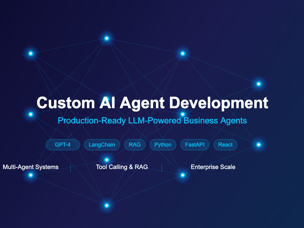 A production-ready custom AI agent for your business | Upwork