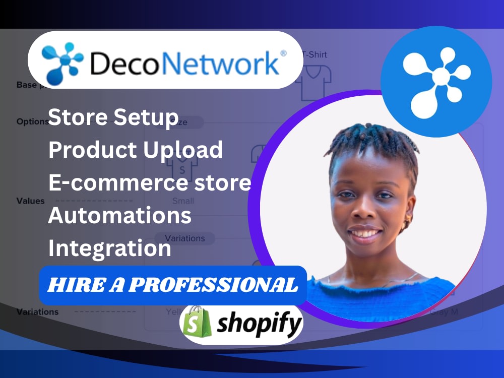 DecoNetwork storefront setup deconetwork ecommerce store B2B team ...