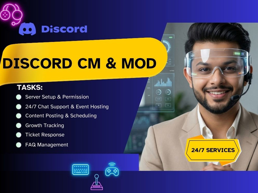 Pro discord community manager and moderator | Upwork