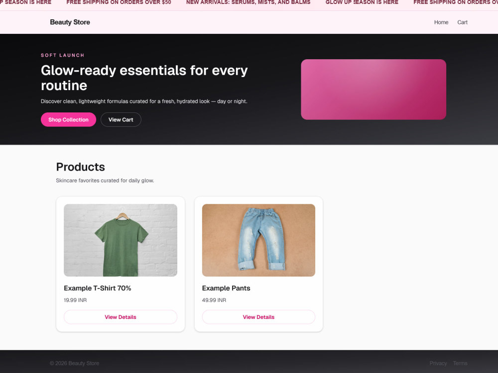 High-converting Headless Shopify store using Next.js and Tailwind | Upwork