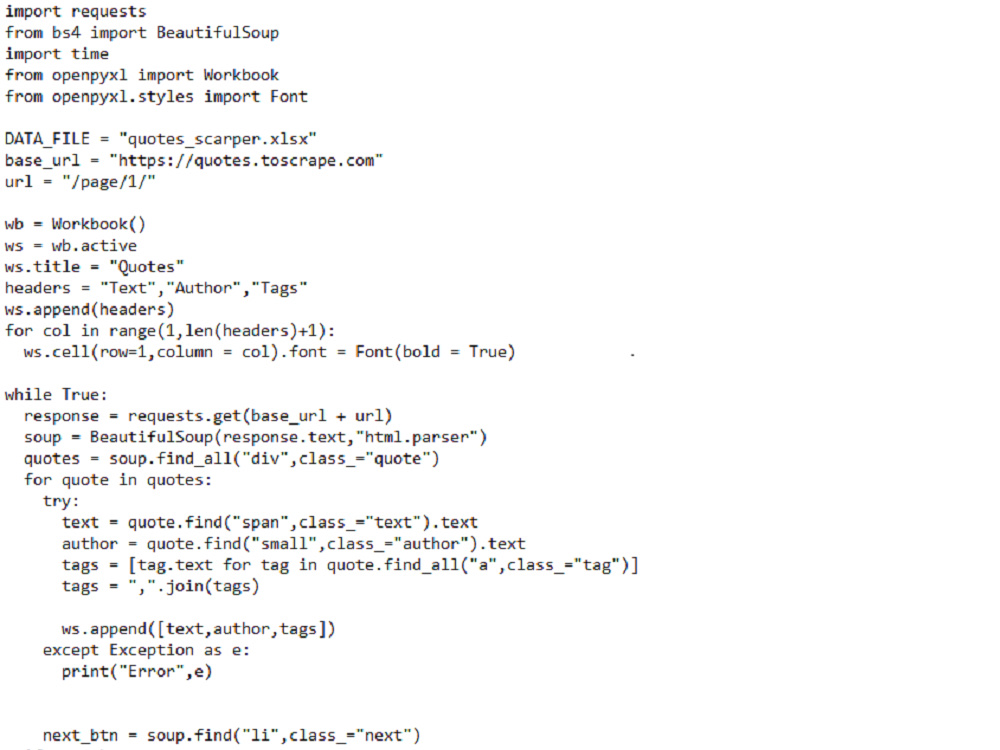 Clean and structure website data in Excel/CSV using Python | Upwork
