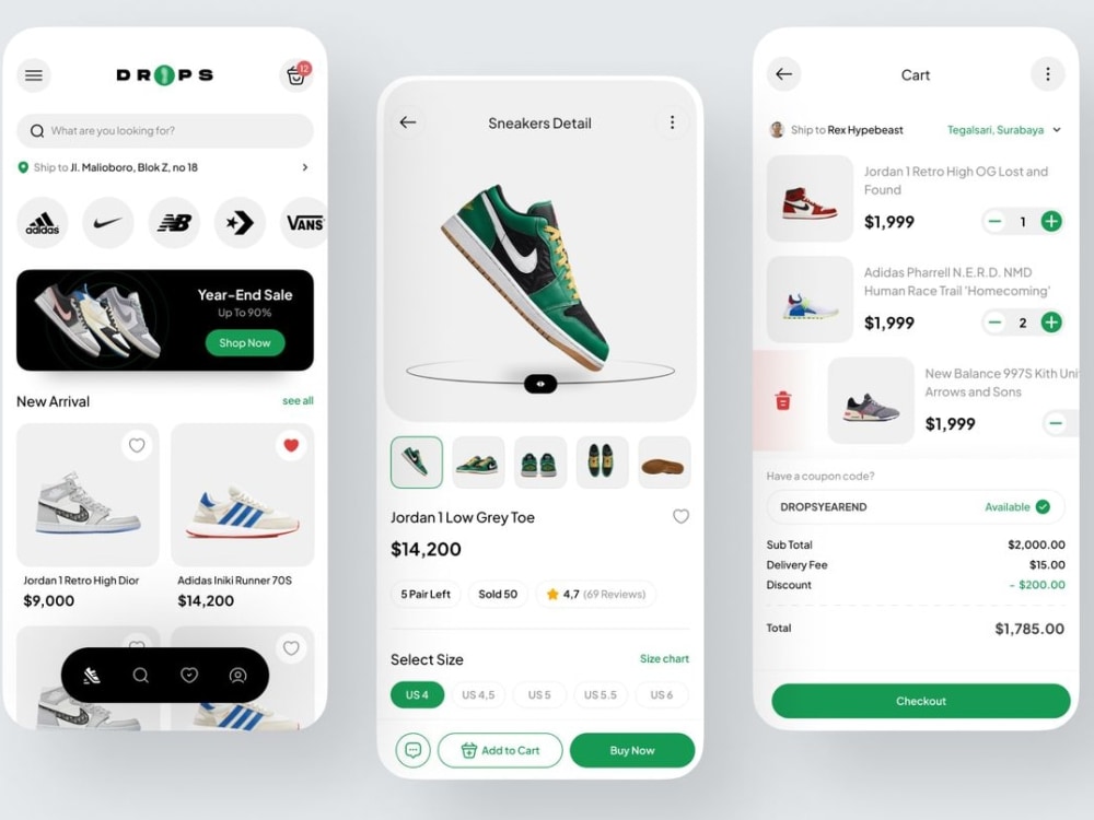 A fully responsive, fast-loading website built with React and Next.js ...