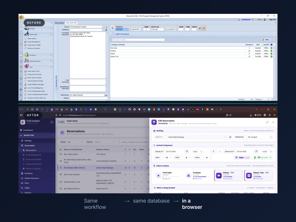 One module of your desktop app rebuilt in ASP.NET Core and Angular | Upwork