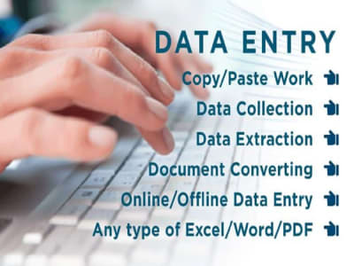 Fast data entry, copy paste job typing with Virtual Assistant Service ...