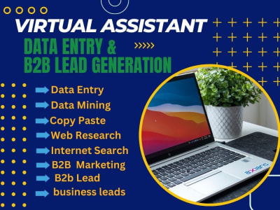 Data Entry & B2B Lead Generation | Upwork