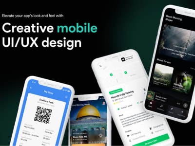 A design of modern UI UX design for web or mobile app | Upwork
