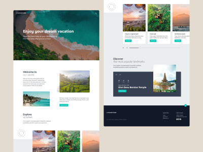 Modern and clean website designs | Upwork