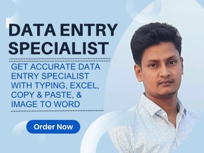 Accurate Data Entry Specialist with Typing, Excel, Copy & Paste work | Upwork