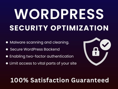 WordPress Website Security Optimization | Upwork