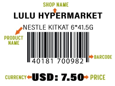 A Barcode and QR Code Generation Service for Products, Clothes and ...