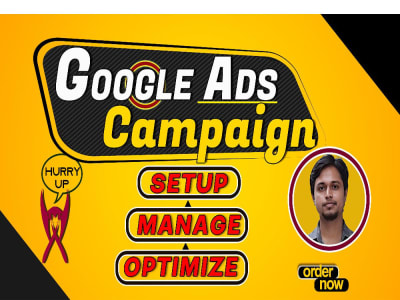 Setup manage and optimize google ads adwords PPC search campaigns | Upwork