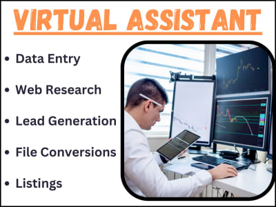 Efficient Virtual Assistant for Web Research-Data Entry-Admin Support | Upwork