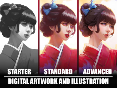 Realistic digital artwork and illustration | Upwork