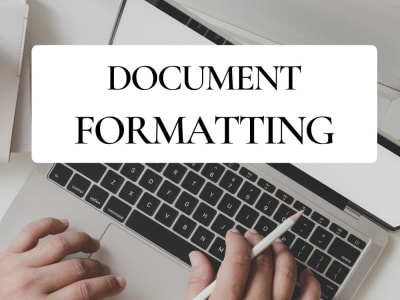 A professionally formatted document | Upwork