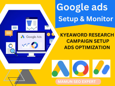 A Google ads expert for Google Adwords Google PPC and a manager | Upwork