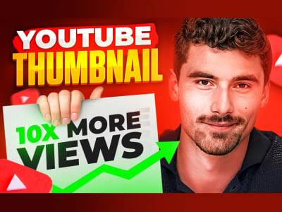 Youtube Thumbnail Design in 3h - Professional Youtube Banner | Upwork
