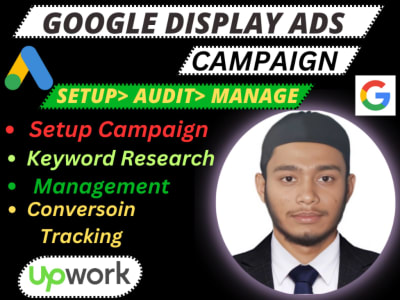 Setup and mange display ads campaign | Upwork