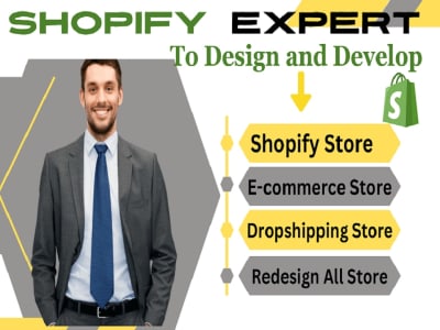 Responsive Shopify Store Design, Shopify E-commerce, Shopify Dropshipping | Upwork