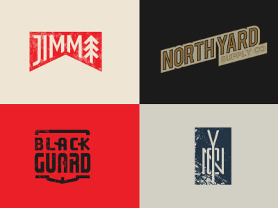 Classic Vintage/Retro Typographic Logo Design | Upwork