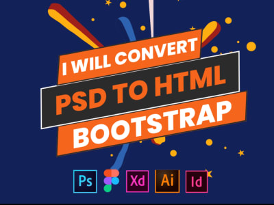 PSD/XD/Figma to Html5 CSS Bootstrap responsive website React JS | Upwork