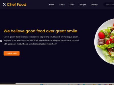 Design Modern Responsive web design | Upwork