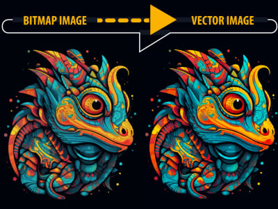 A beautiful recreate professional vector file format | Upwork