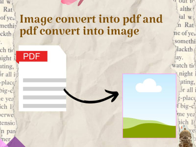 Image converter into pdf | Upwork