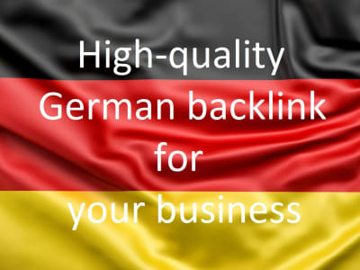 German backlinks from a high-quality and relevant DE websites | Upwork