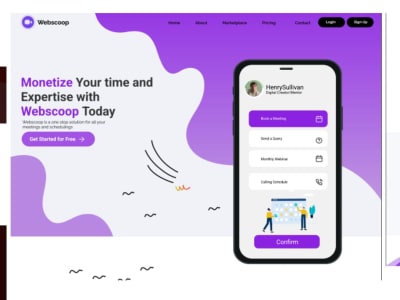An amazing landing page or website fully Customizable as per need. | Upwork