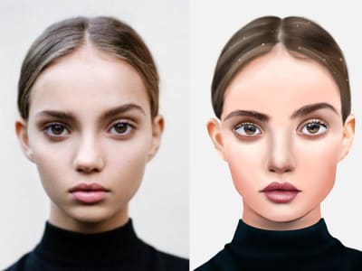 A realistic digital portrait from photo | Upwork