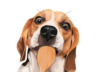 Stunning vector pet portrait in 24 hours! | Upwork