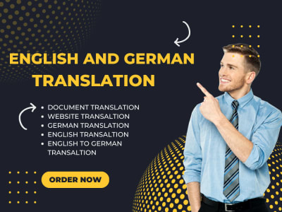 A native English to german document translation | Upwork