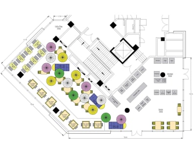 Drawings of a commercial kitchen for a restaurant | Upwork