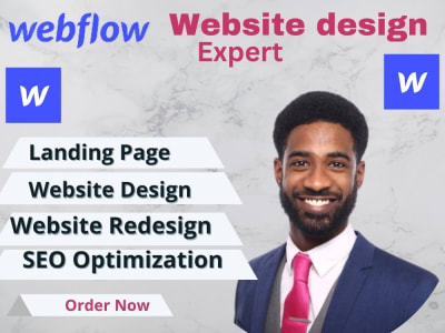 Webflow website design & development, webflow website bug fix, memberstack | Upwork