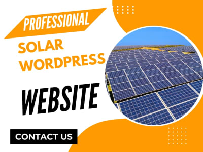 A converting solar wordpress website solar landing page for solar leads ...