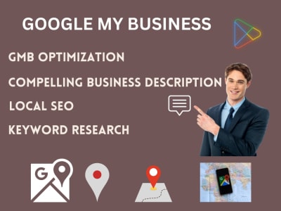 Effective google my business profile setup for GMB ranking | Upwork