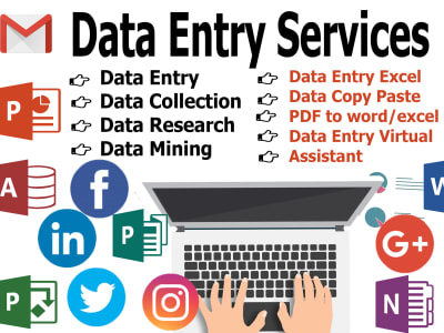Accurate Data Entry, Mining, Data Collection, Excel Data Cleaning ...