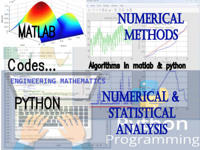 Numerical Methods, statistical analysis and engineering Math using MATLAB | Upwork
