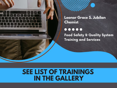 A Food Safety and Quality System Training | Upwork