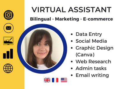 A fantastic bilingual virtual assistant for administrative support. | Upwork