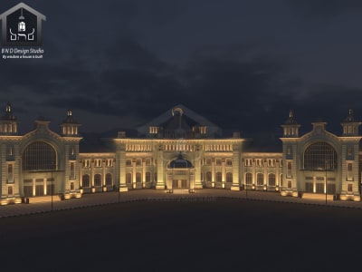 Impressive Façade Lighting Design | Upwork