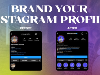 A branded optimized Instagram profile with post templates | Upwork