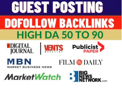 A Guest Post on film daily, big news network and scoopearth | Upwork