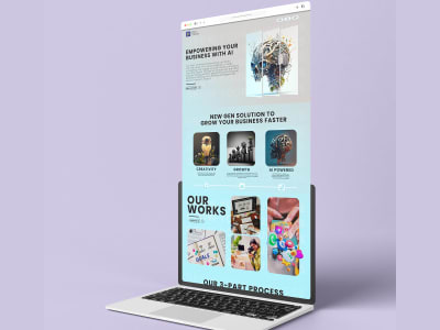 A fantastic Webpage UI designs | Upwork