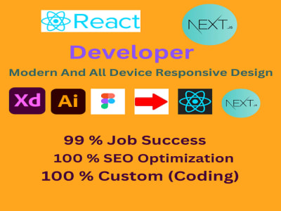 A React Developer | Front End Developer | Figma to React | Upwork
