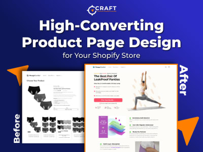 High-Converting Product Page Design for Your Shopify Store | Upwork