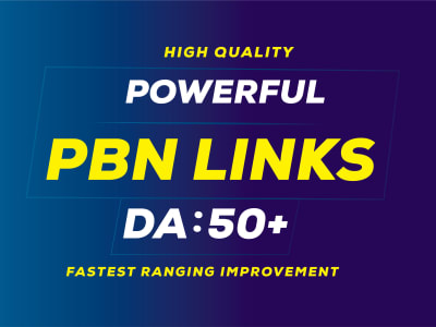 Powerful PBN Homepage Backlinks | Upwork