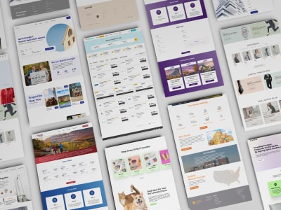 Beautiful Landing Page that catches customers attention | Upwork