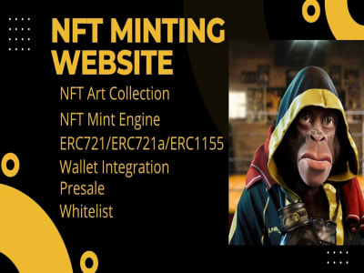 Develop Nft mint website Solana, Nft minting website, Nft promotion | Upwork